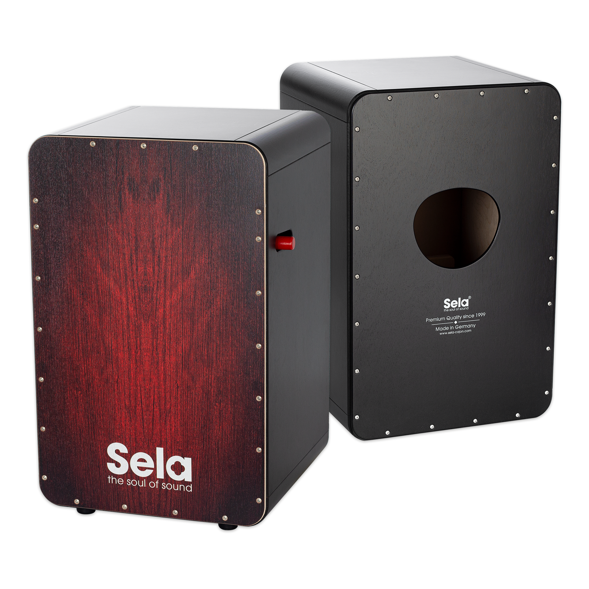Sela CaSela Black Pro Red Dragon – Sela Percussion Shop