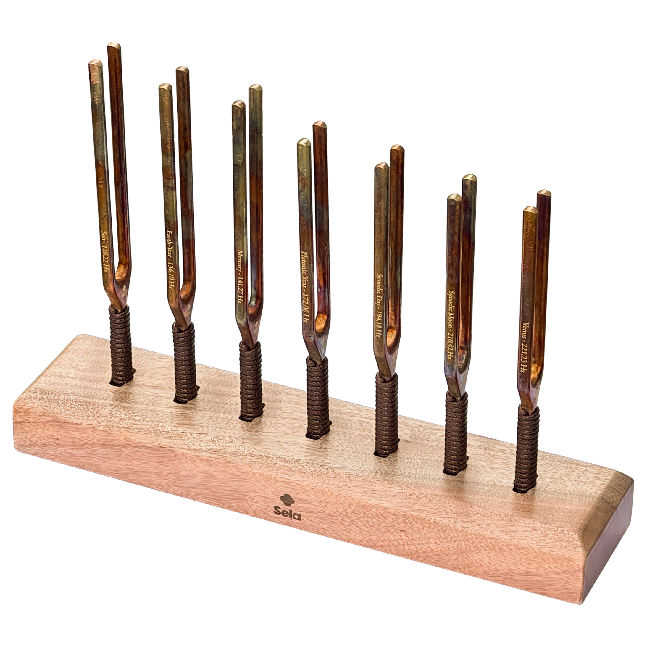 Sela Planetary Tuning Fork Set - 7 Forks – Sela Percussion Shop